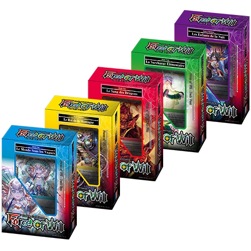 Dstrib Deck R0 5 Decks Version Francaise Force Of Will TCG Dstrib Deck R0 5 Decks Version Francaise Force Of Will TCG